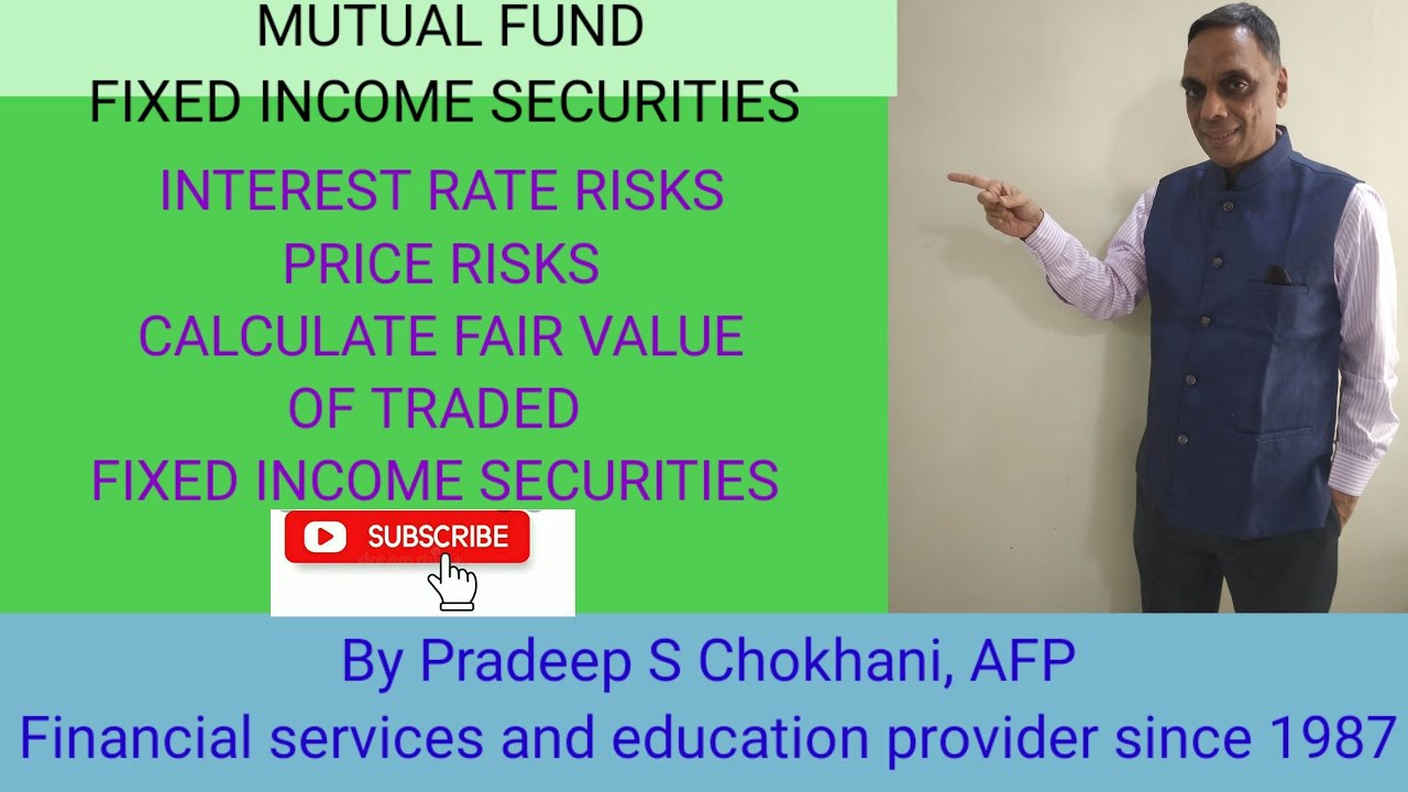 INTEREST RATE RISKS || CALCULATE TRADED FIXED INCOME INSTRUMENTS FAIR ...