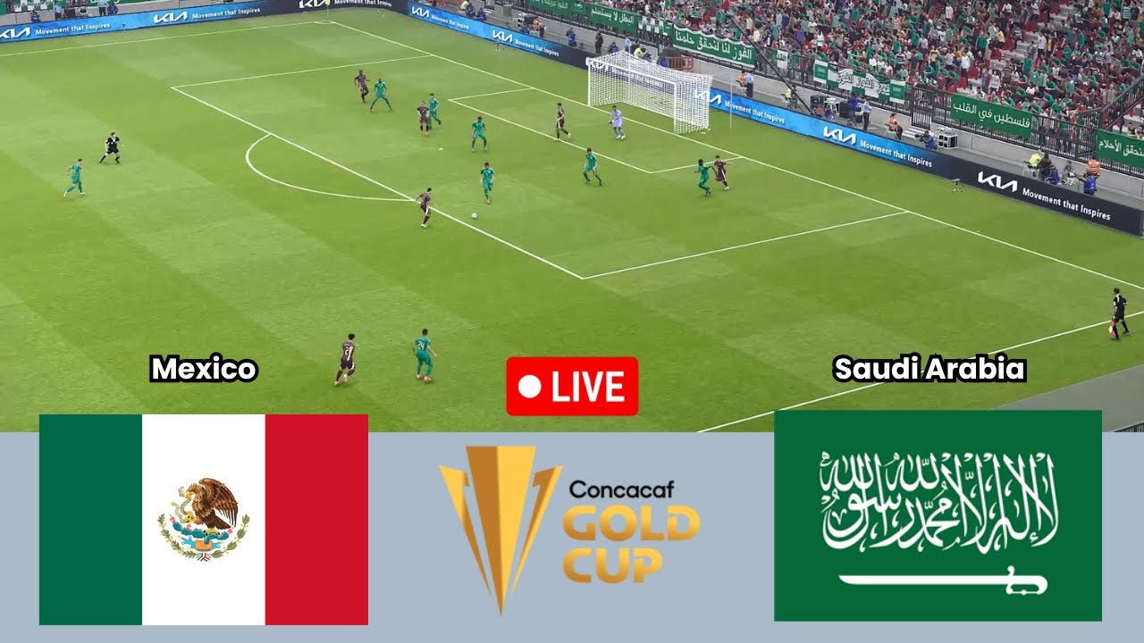 Mexico vs Saudi Arabia | CONCACAF Gold Cup Quarter-final - Full Match ...