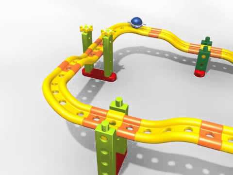 Gigo junior engineer series ball track - YouTube