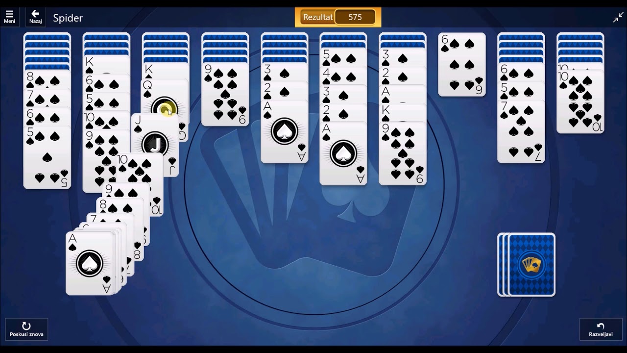 Microsoft Solitaire Collection - Spider January 11 2018 - YouTube