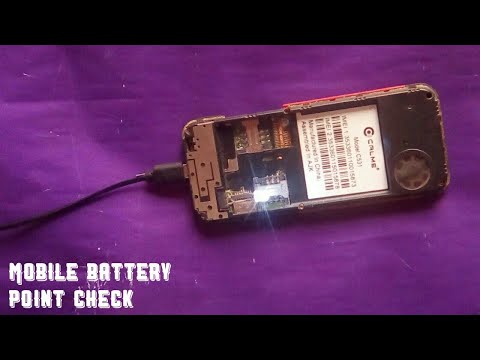 Mobiles Battery Charging Points Check Old Phone With LED - YouTube