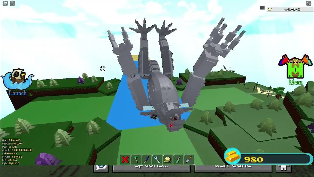 build a boat mechagodzilla showcase - YouTube