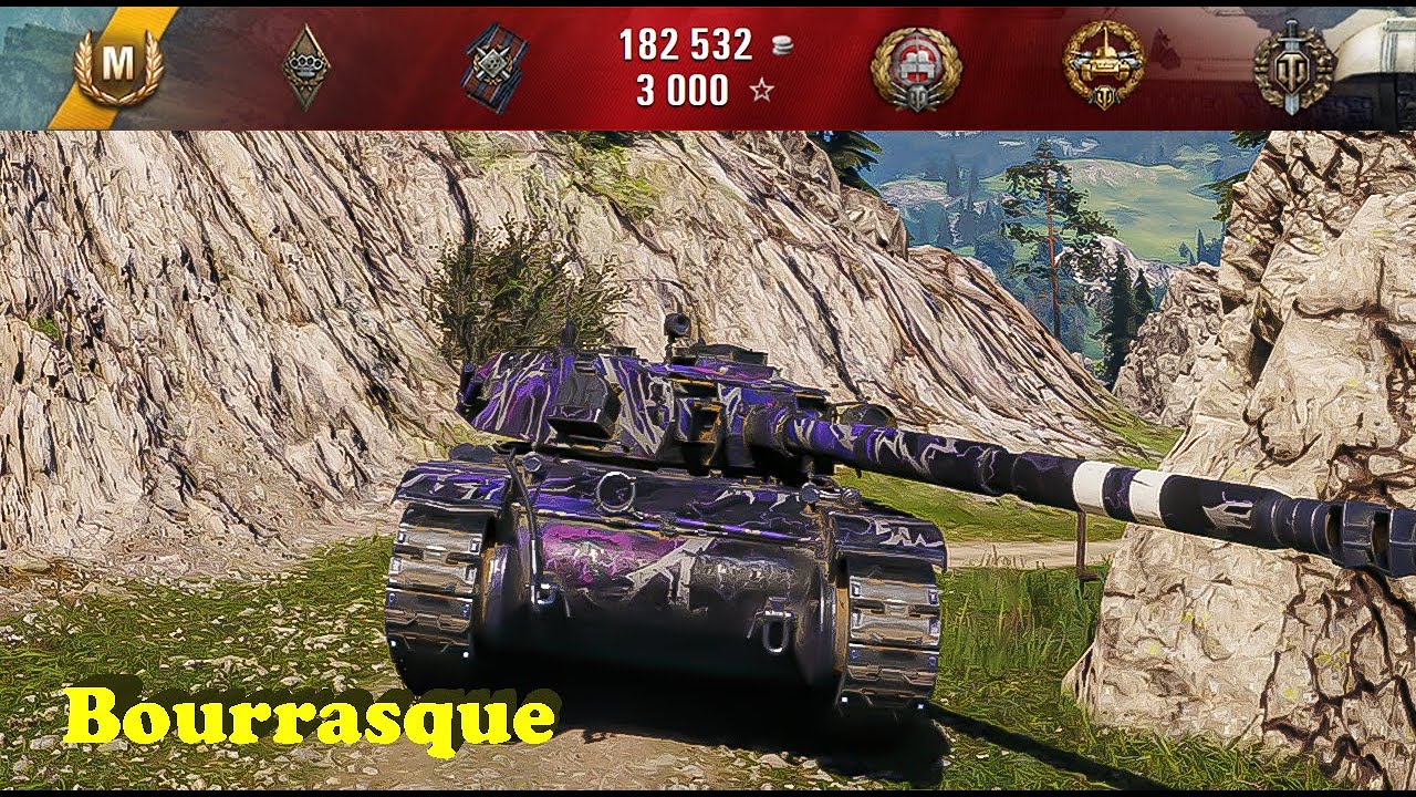 Bat.-Châtillon Bourrasque - World of Tanks UZ Gaming - YouTube
