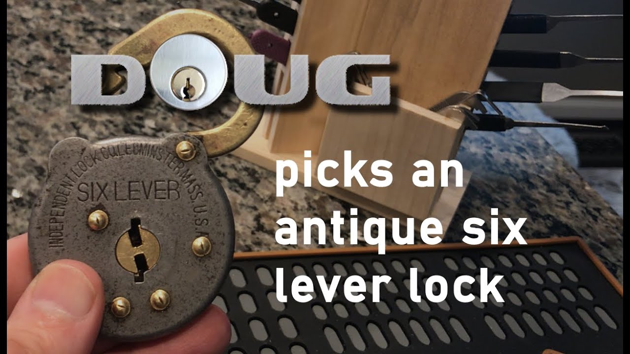 Lock Picking an Antique ILCO Lever Lock - thanks Bosnianbill [81] - YouTube