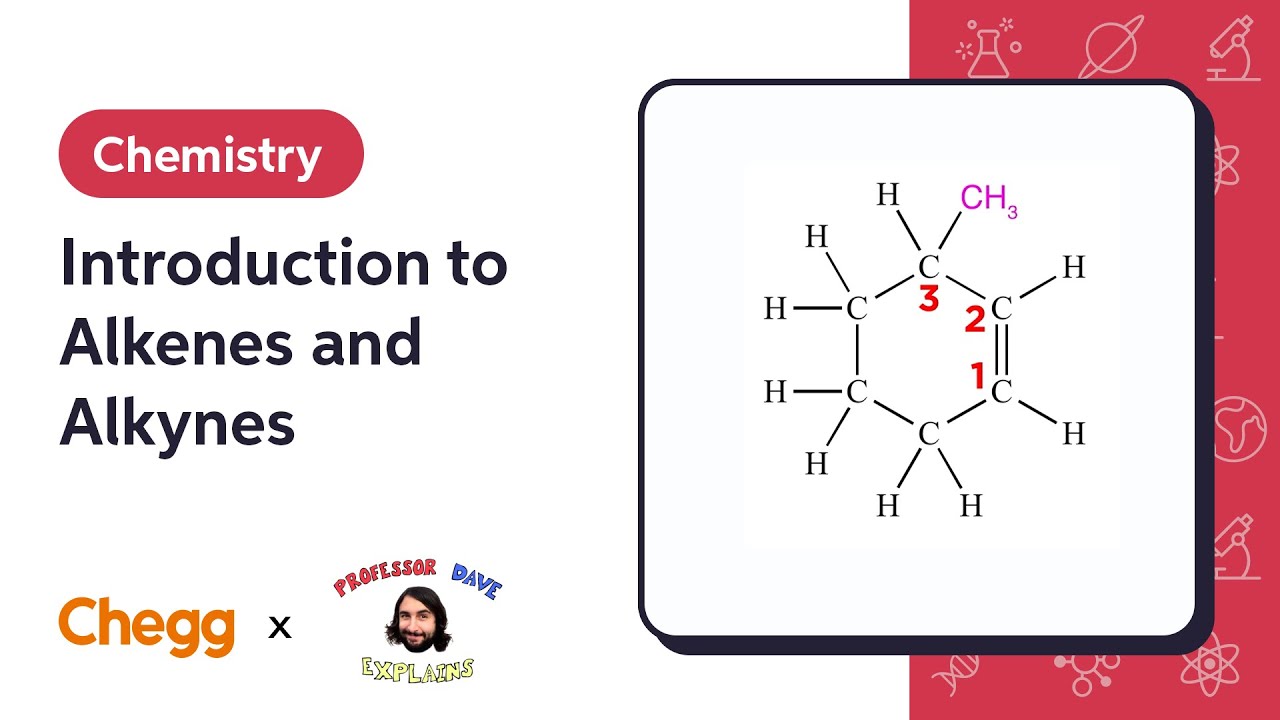 Introduction to Alkenes and Alkynes | Professor Dave & Chegg Explain ...