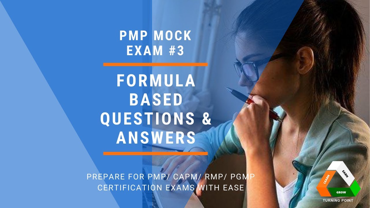 PMP Mock Exam #3 : Formula Based Questions - YouTube