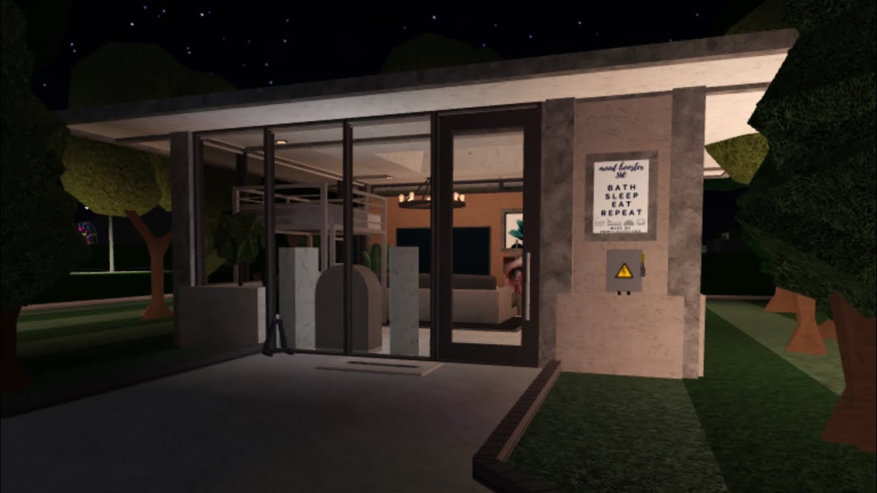 ROBLOX//Bloxburg: Mini Modern Home (50K) - YouTube