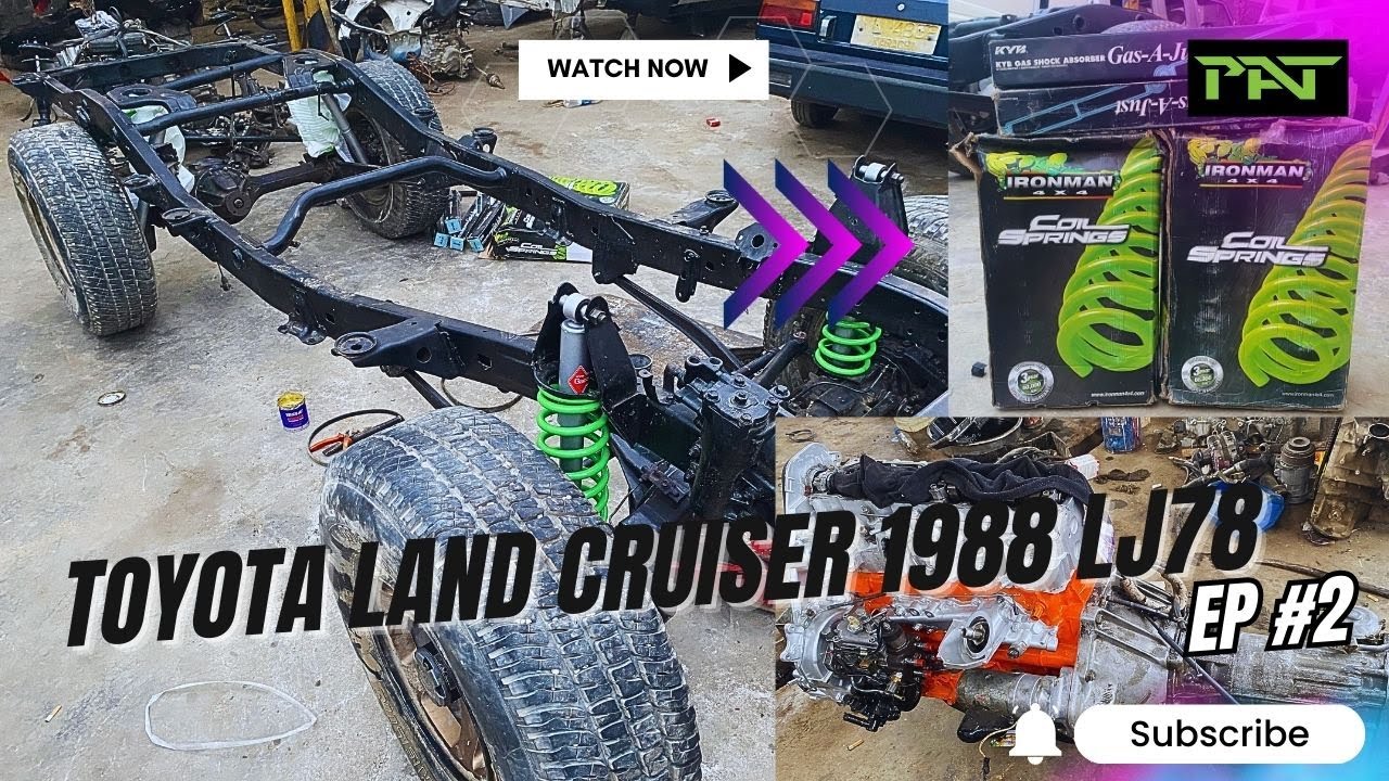 Toyota Land Cruiser 1988 LJ78 - Restoration & modification project - EP ...