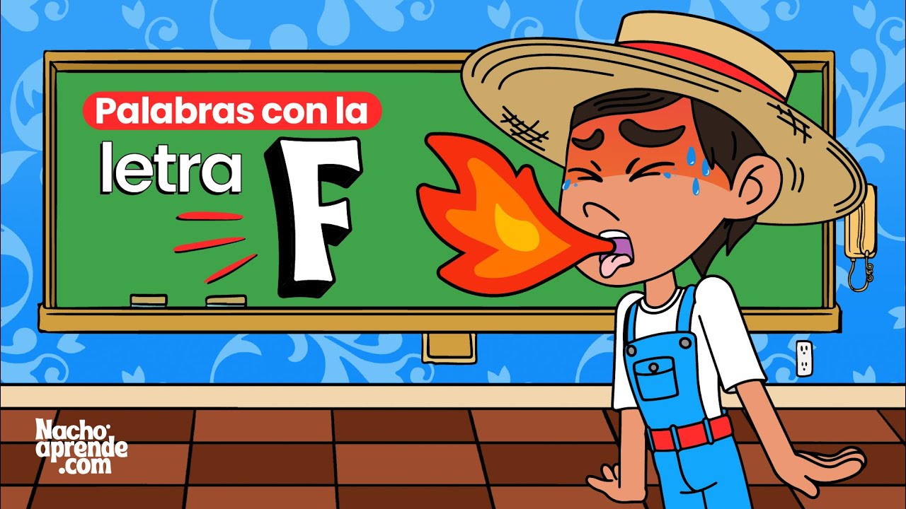 Palabras con la LETRA F 🔡 Abecedario para NIÑOS - ABC - YouTube