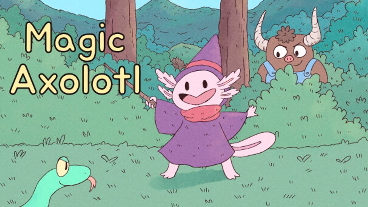 Magic Axolotl - Рисуй, чтобы победить Первый взгляд - YouTube