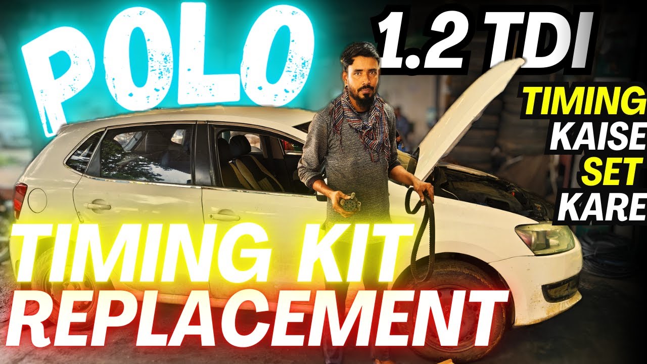 POLO DIESEL TIMING BELT CHANGE. POLO DIESEL WATER PUMP LEAKAGE .POLO ...
