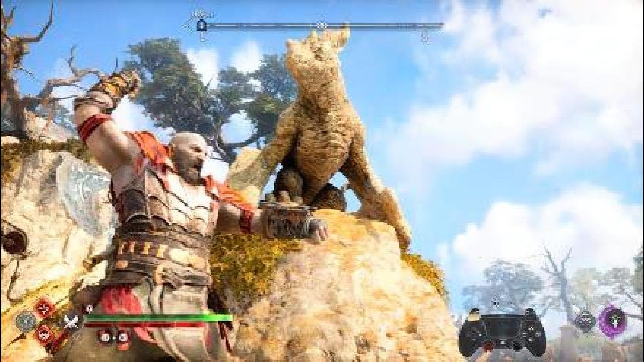 Secret places - Hidden dragon - how to awake it - God of war Ragnarök # ...