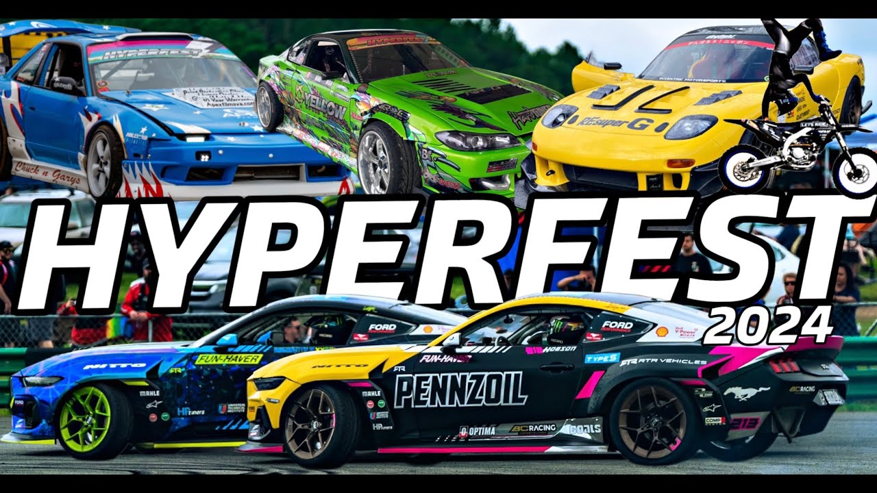 We drove HALFWAY down the coast for 3 days of drifting! Hyperfest 2024 - YouTube