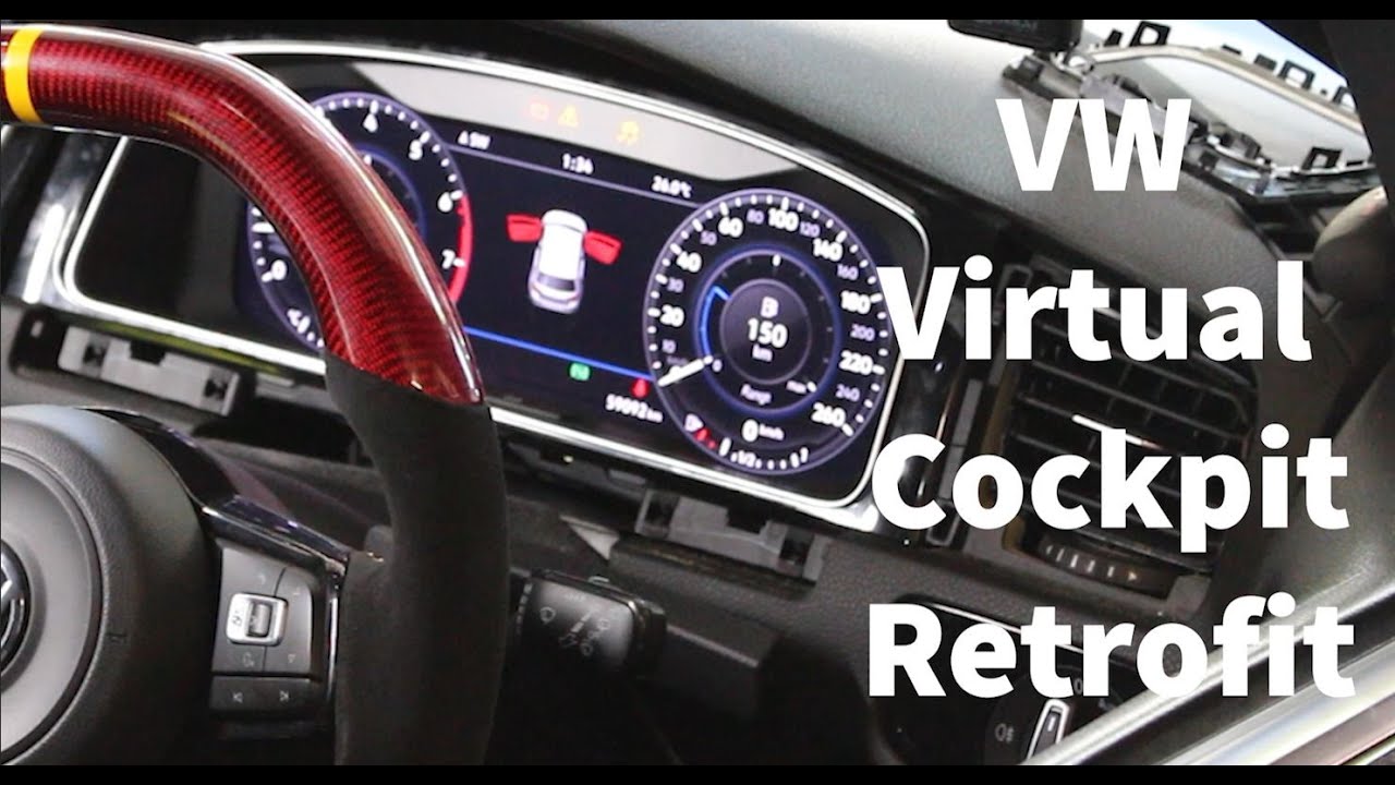 VW Golf MK7 R Upgrades Part 3/3 - Virtual Cockpit Installation - YouTube