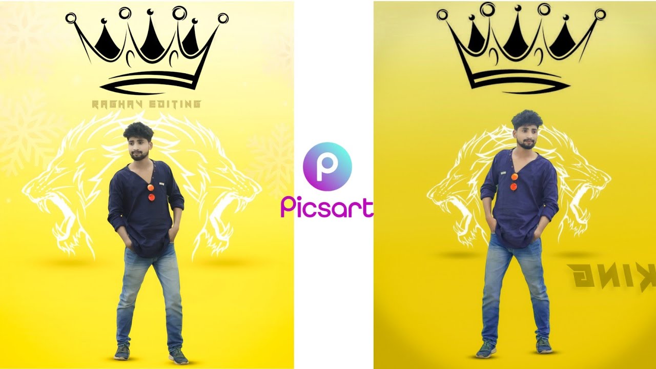 Trending King Crown Photo Editing | Photo Editing | PicArt photo ...