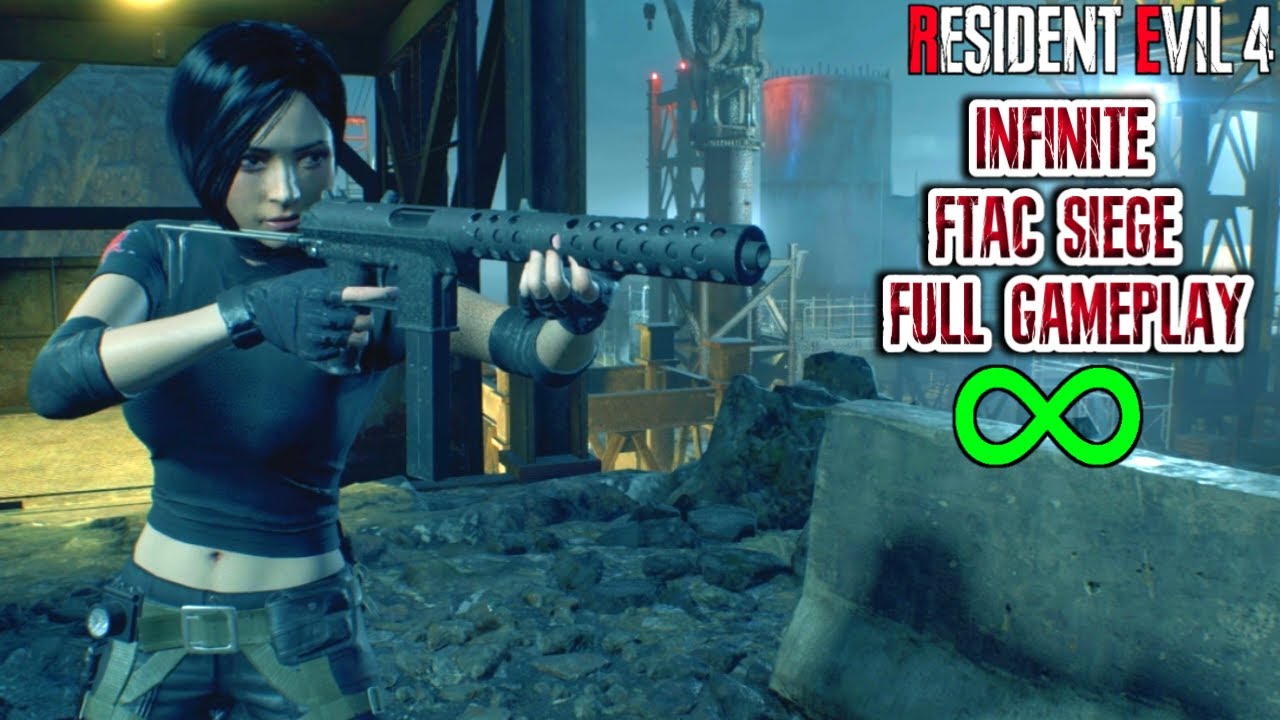 INFINITE FTAC SIEGE ONLY!! Full Gameplay - Resident Evil 4 Remake ...