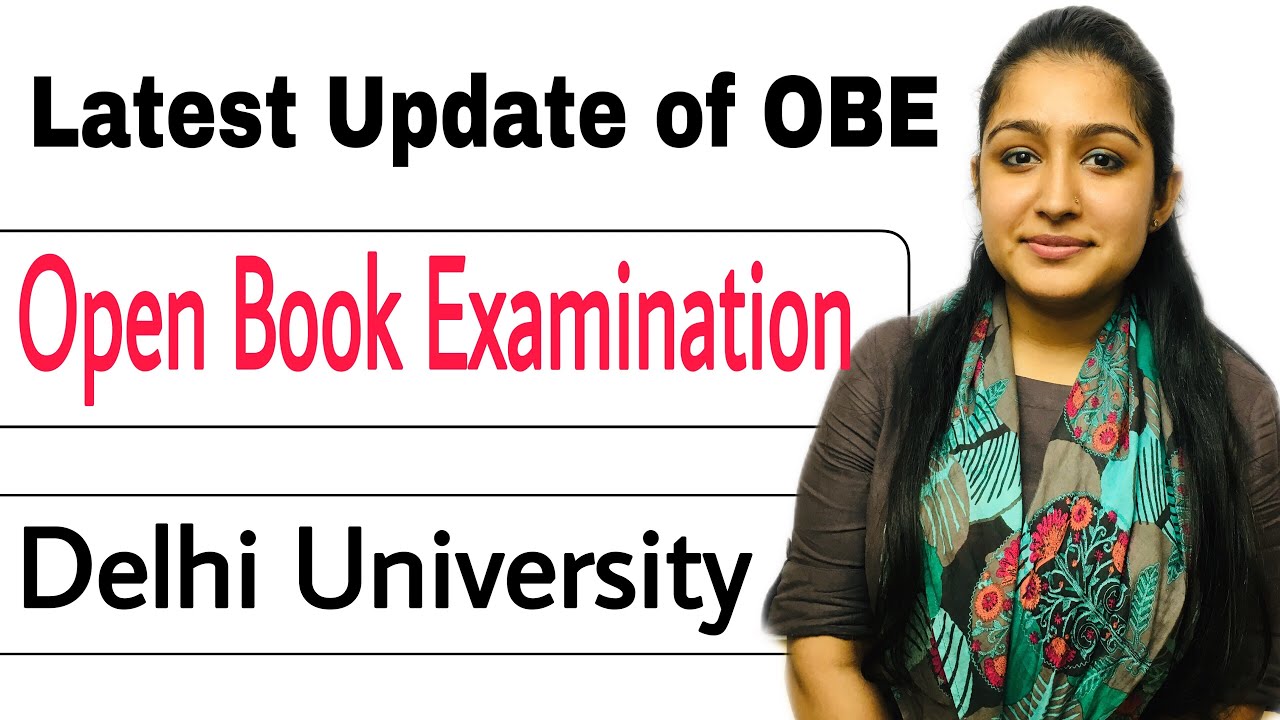 OBE | Open Book Examination | Delhi University - YouTube