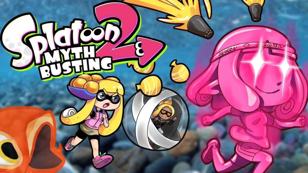 Splatoon 2 MYTHBUSTERS - WHAT DOES THE INK ARMOR SURVIVE?? - YouTube