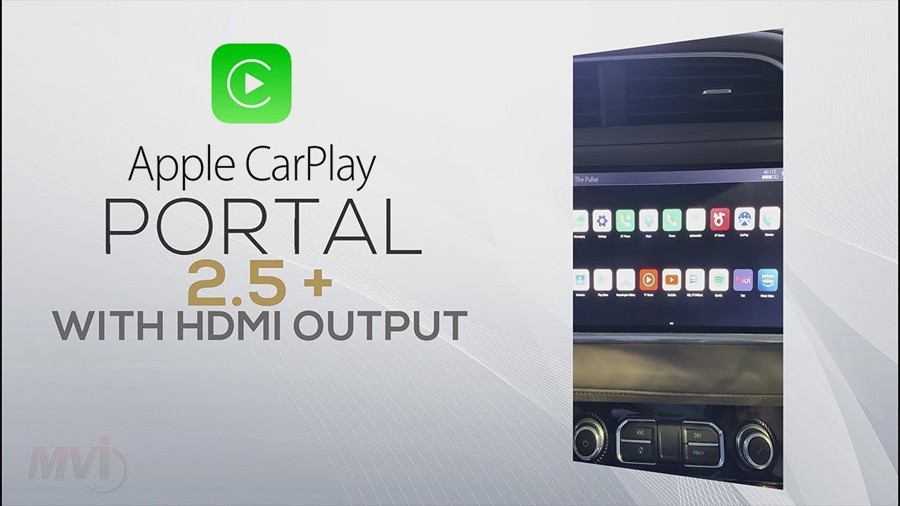Carplay and Android Auto Portal 2.5 Plus Upgrade - YouTube