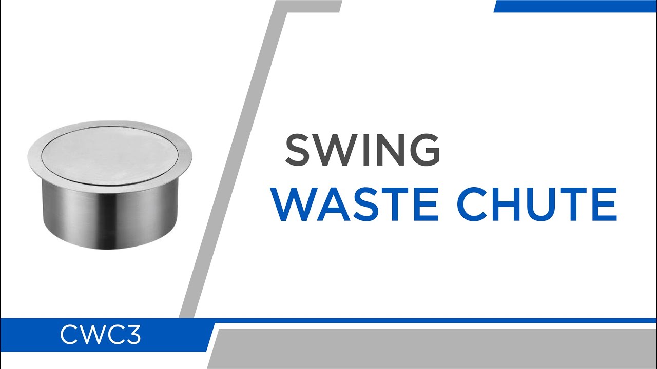 EURONICS Waste Chute | Swing Circular Waste Ring CWC3 - YouTube