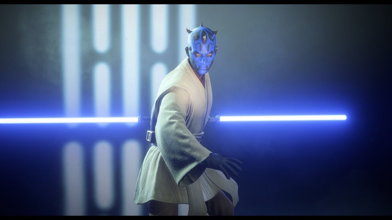 Star Wars BF2 Light Side Darth Maul Capital Surpremecy - YouTube