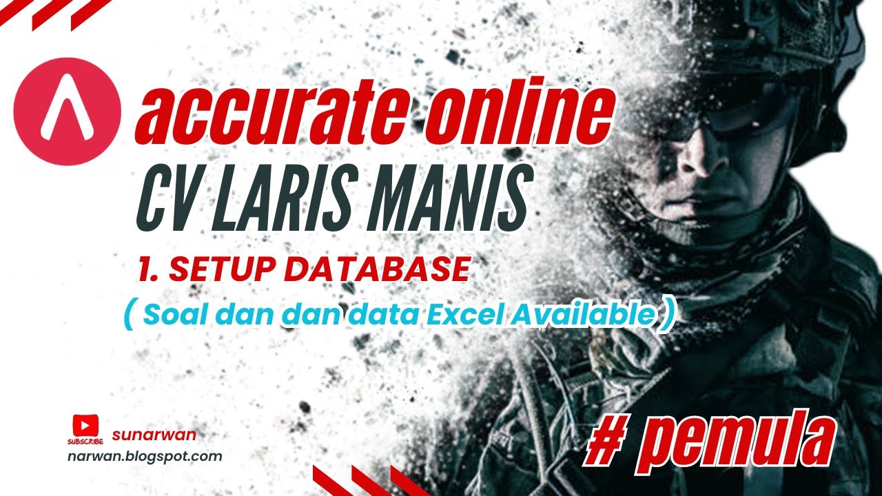 1. CV LARIS MANIS Accurate Online_Setup Database - YouTube