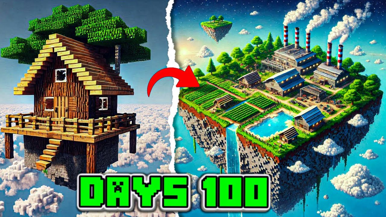 WE SURVIVED 100 DAYS IN MINECRAFT - YouTube
