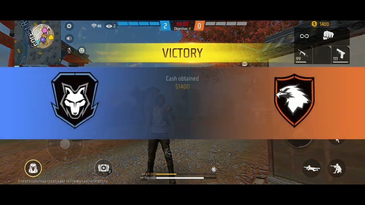 GAMEPLAY OF FREE FIRE | Clashsquad MVP - YouTube