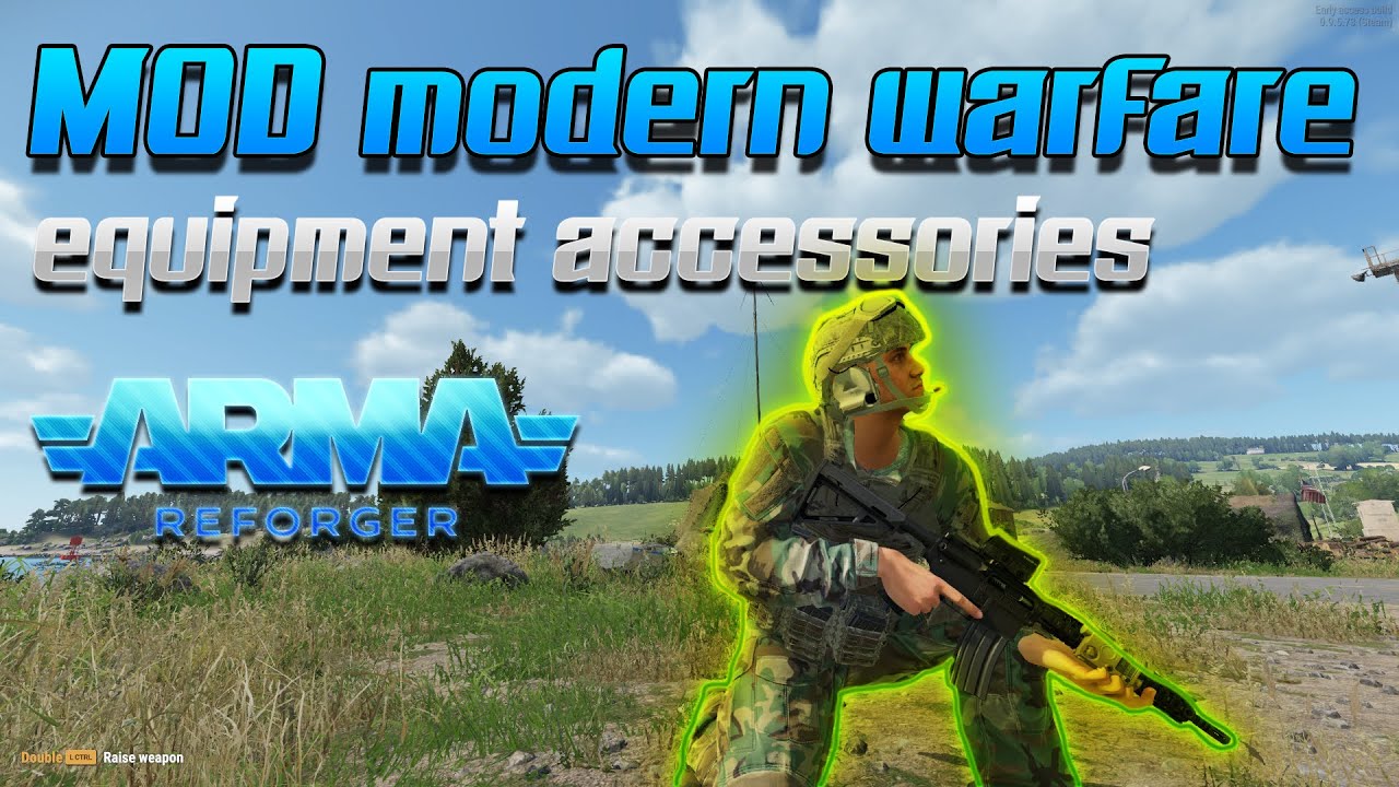 armareforger สอนโหลด mod modern warfare equipment accessories #arma # ...