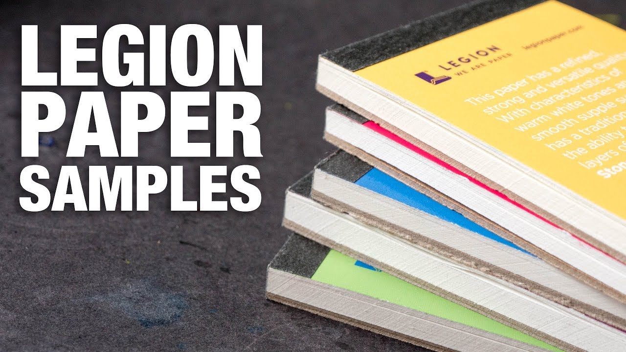 Testing 11 Samples of Legion Paper - YouTube