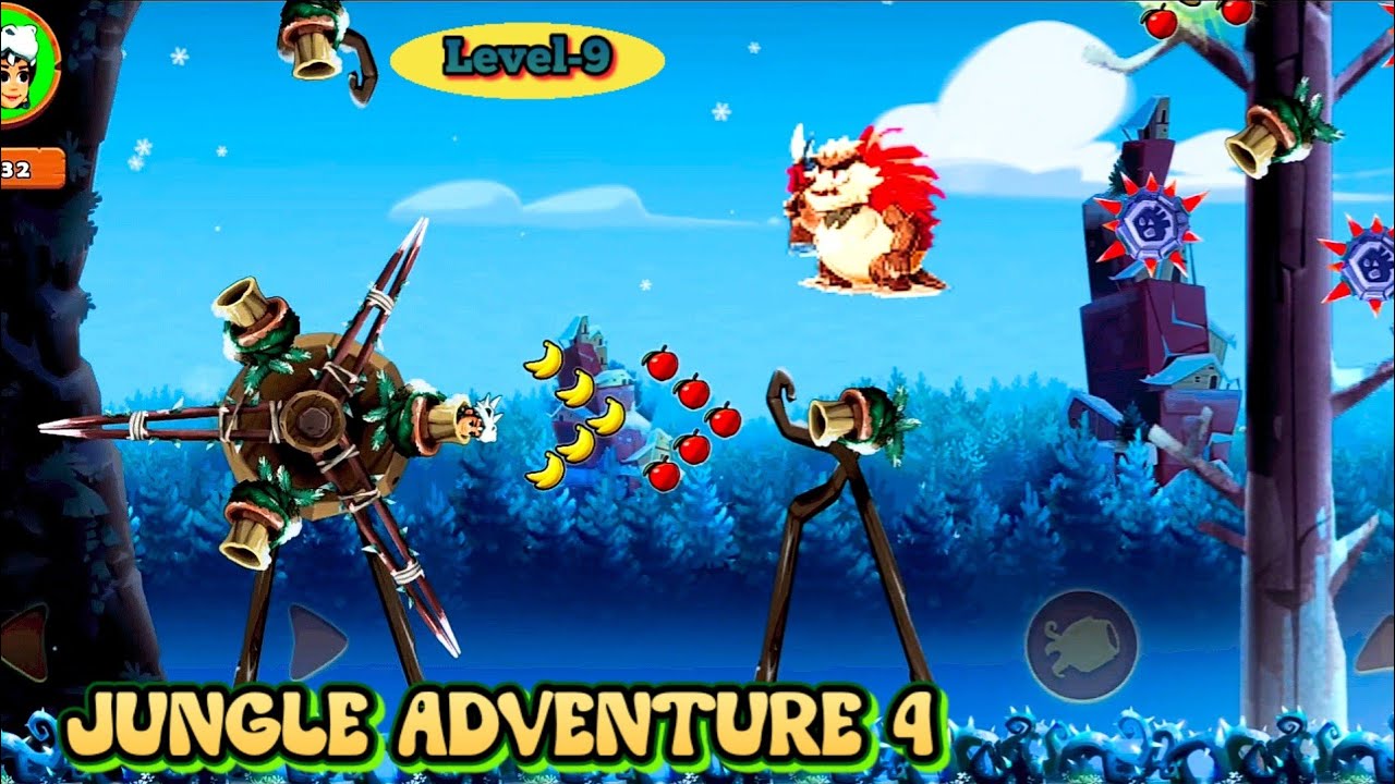 Jungle Adventure 4 Level-9 Walkthrough Gameplay 2024 - YouTube