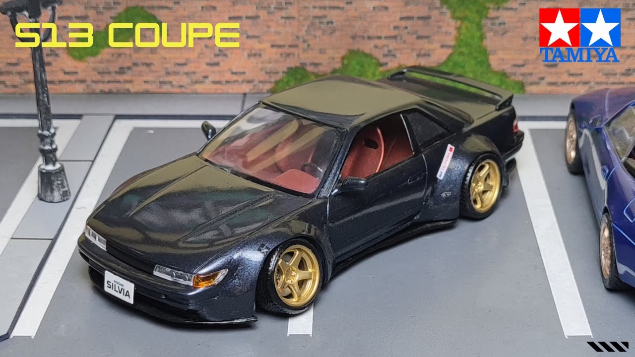 Wide Body Nissan Silvia S13 / 1/24 Model / Custom Body kit (Tamiya ...