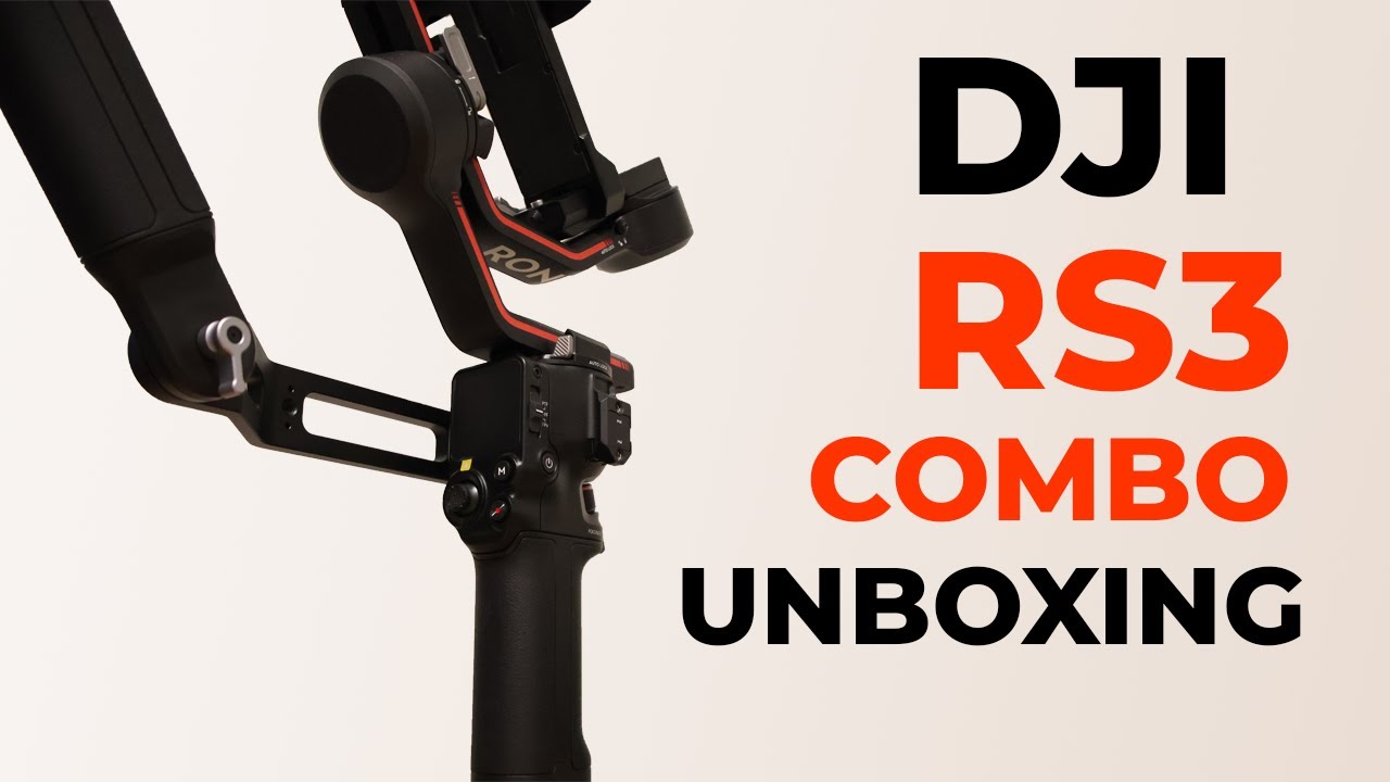 DJI RS3 COMBO Unboxing - BEST 2023 GIMBAL? - YouTube