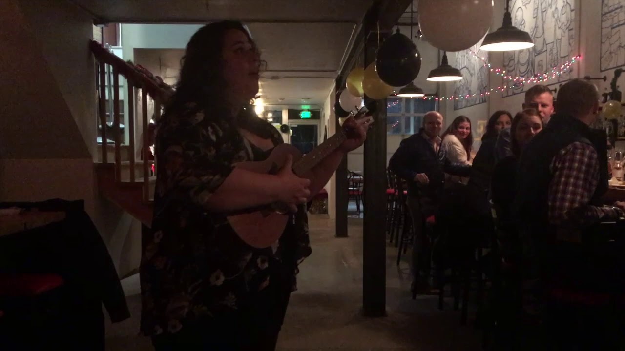 CUSTOM BIRTHDAY SINGING TELEGRAM ON NYE - YouTube