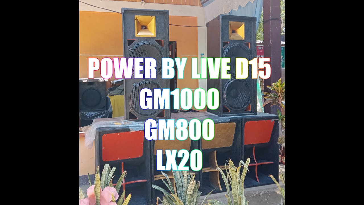 SOUND CHECK SA MCV POWER BY LIVE - YouTube