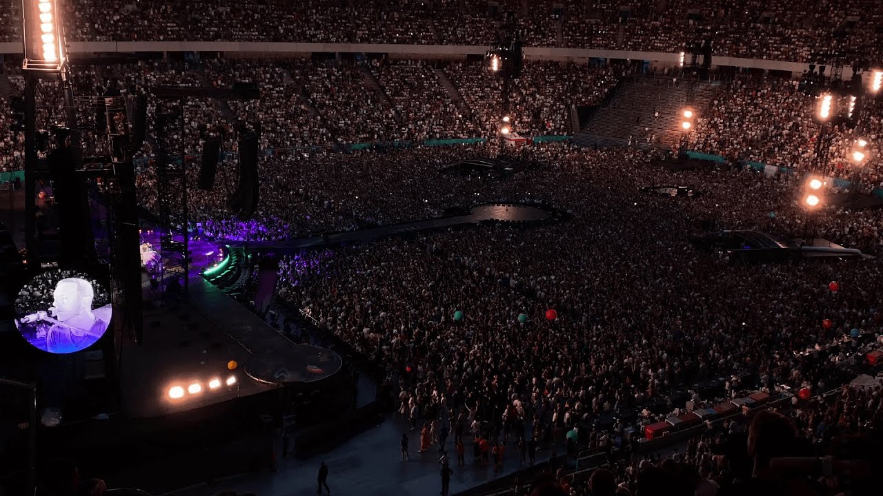 Coldplay - The Scientist, live in Bucharest, Romania 13/06/2024 [4K ...