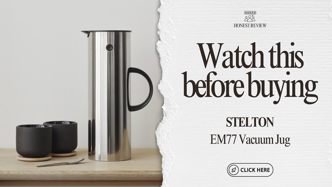 Test and Review: Stelton EM77 Vacuum Jug Thermos - YouTube