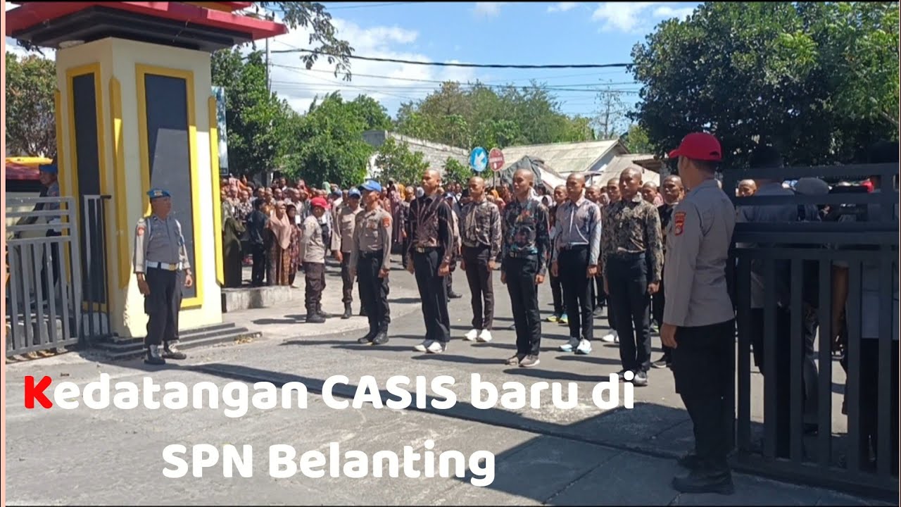 Moment kedatangan CASIS ak-50 di SPN POLDA NTB - YouTube