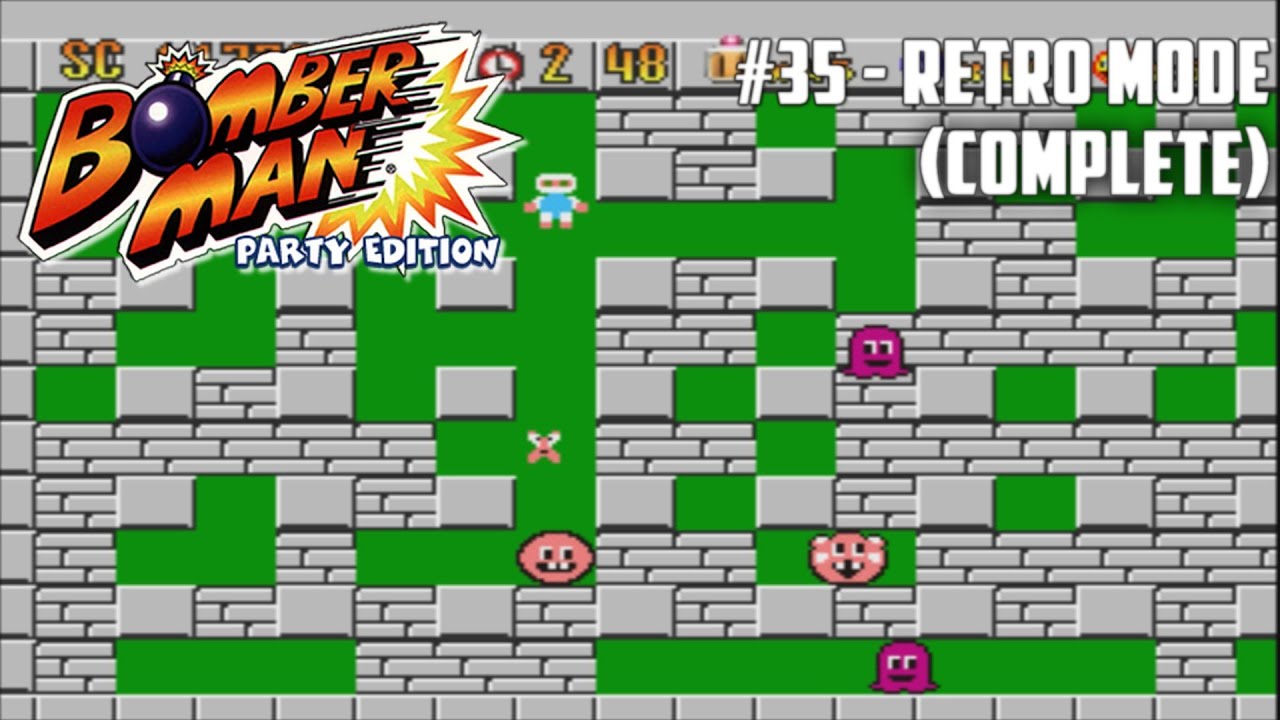 Bomberman Party Edition #35 - Retro Mode (Complete) - YouTube