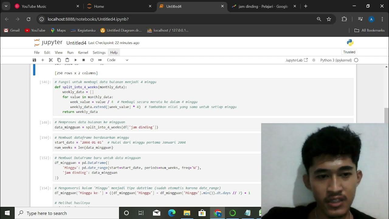 Program Machine Learning | Prediksi Model Regresi Linear - YouTube