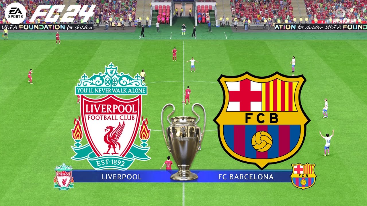 FC 24 | Liverpool vs Barcelona - UEFA Champions League Final - PS5 ...