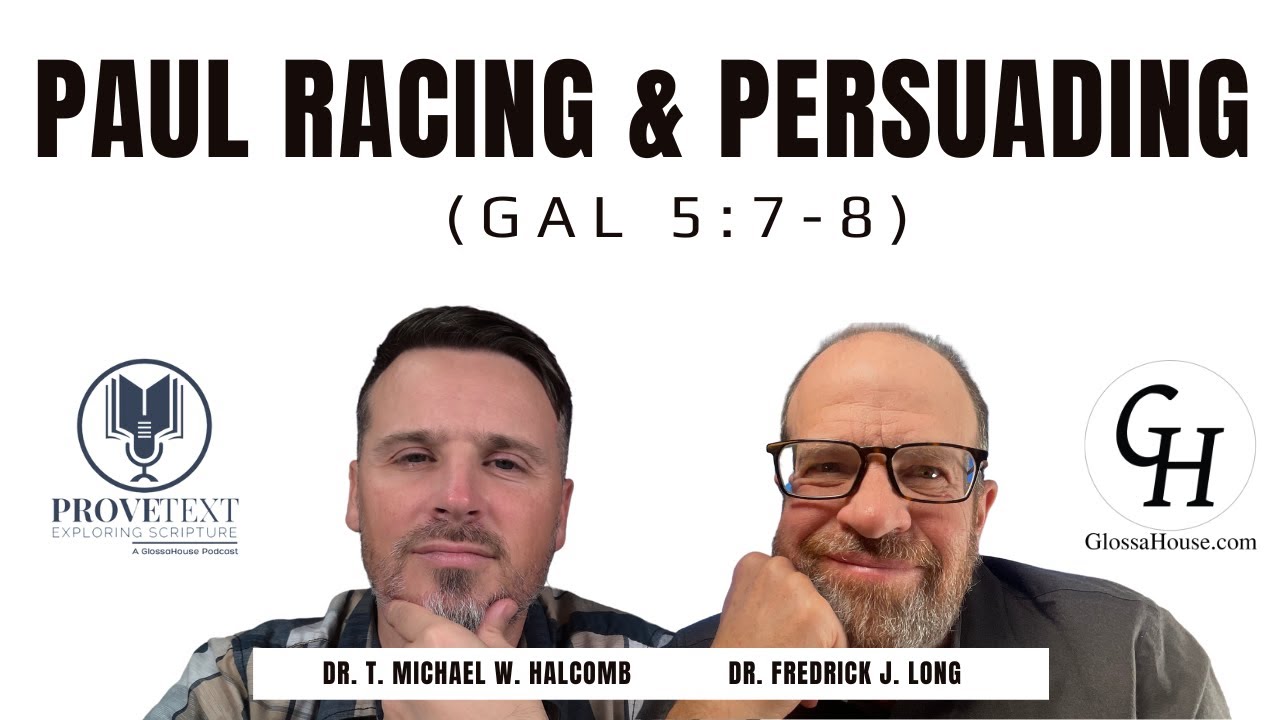 423. Paul Racing & Persuading, Gal 5:7-8 (Scripture/Interview) - YouTube