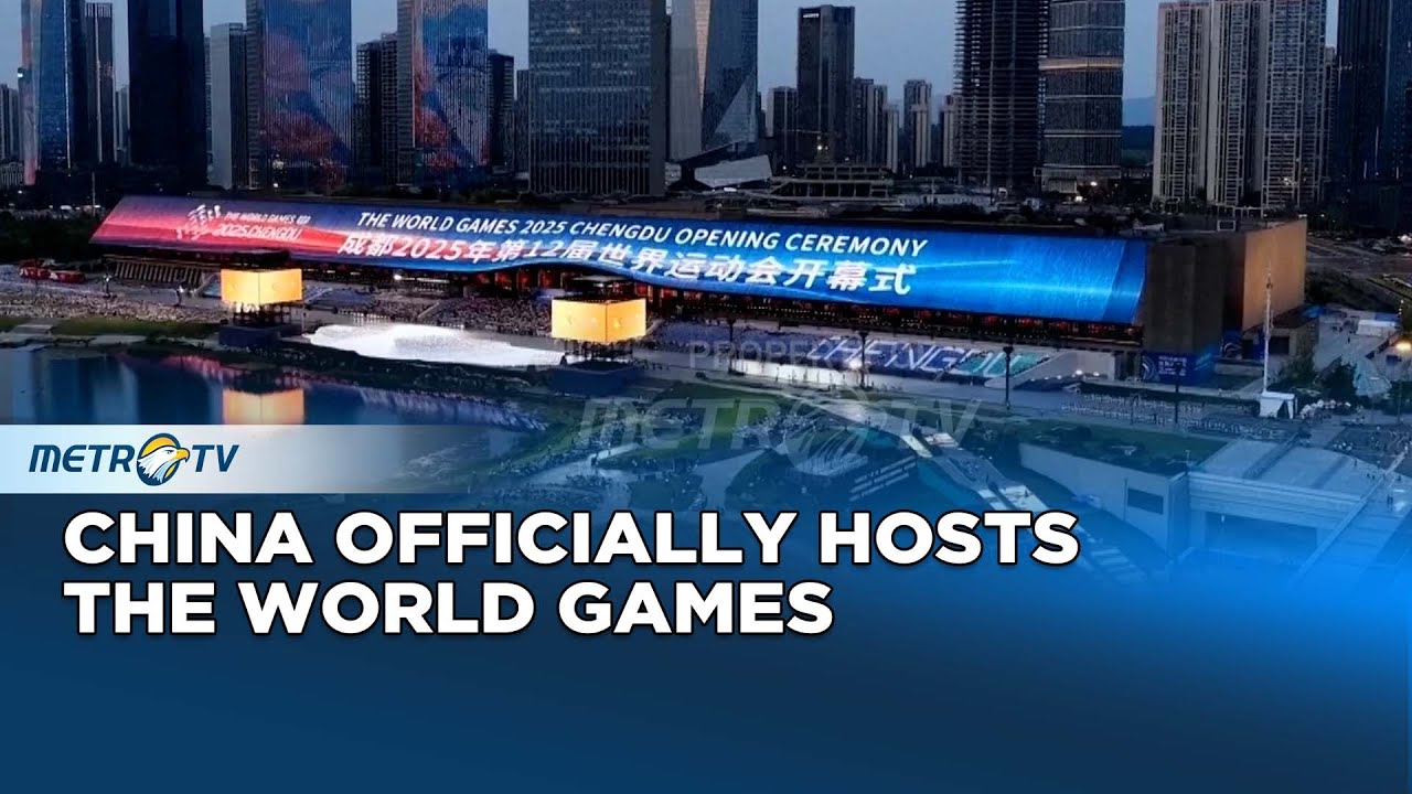 2025 World Games Officially Opens in Chengdu - YouTube