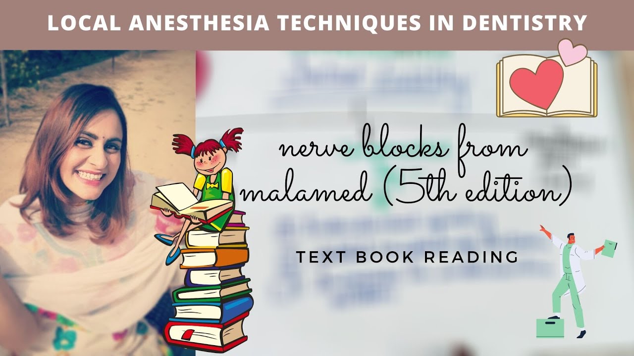 local anesthesia techniques in dentistry (malamed) - YouTube