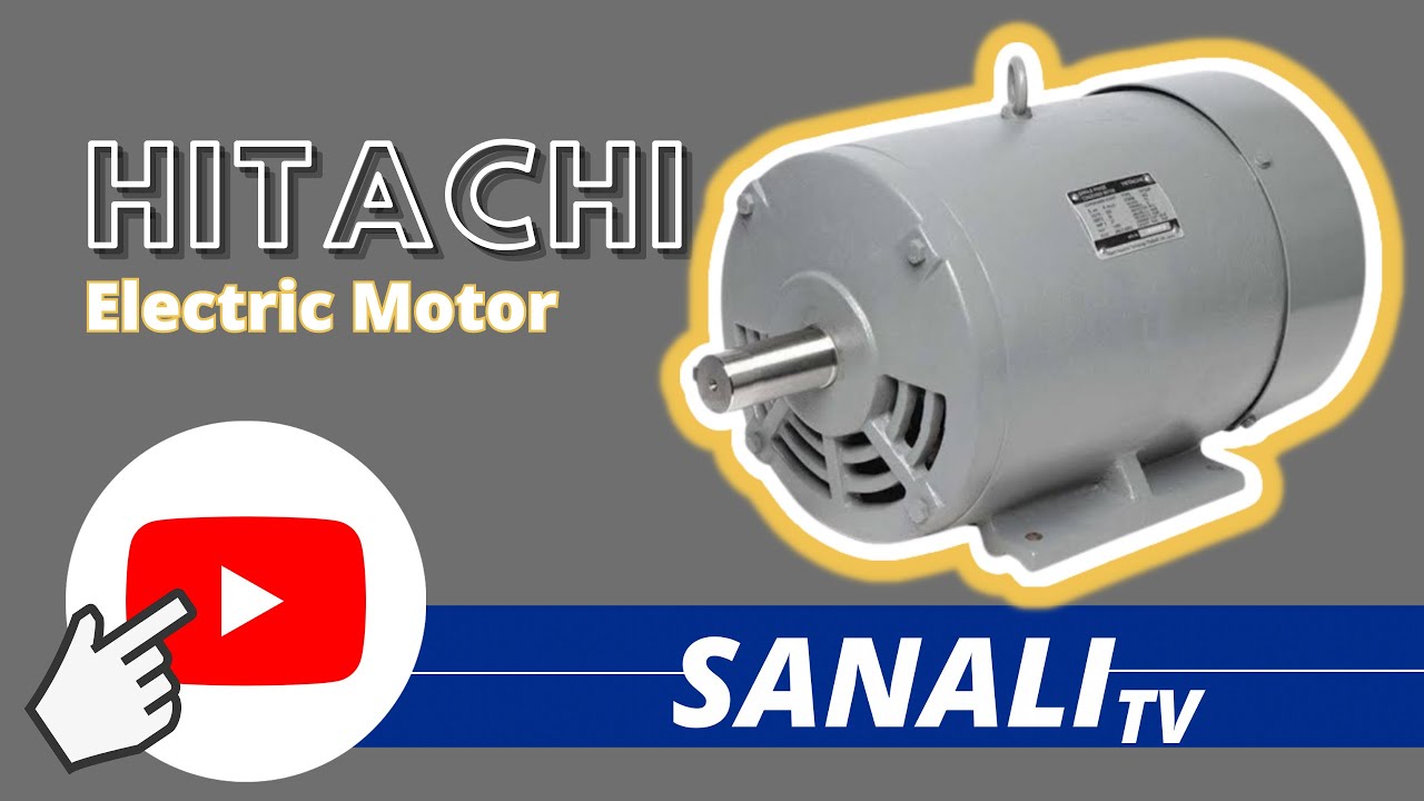 Hitachi Electric Motor 5hp SOLD 🙏 030623 - YouTube