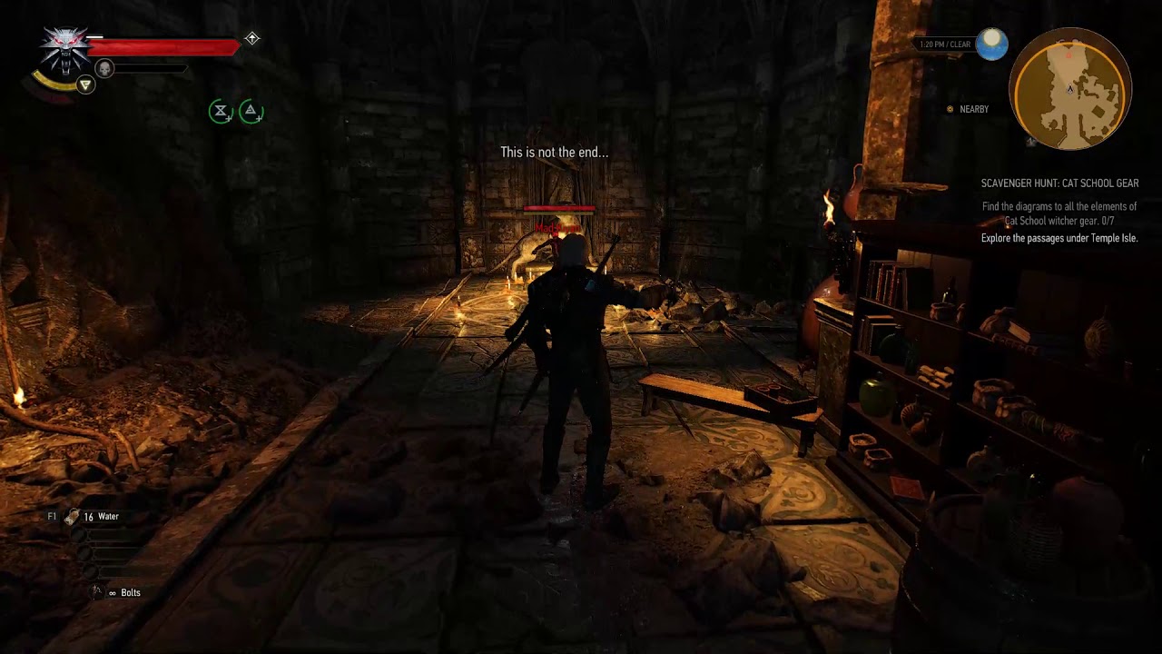 Witcher 3. Mad Kiyan fight. - YouTube