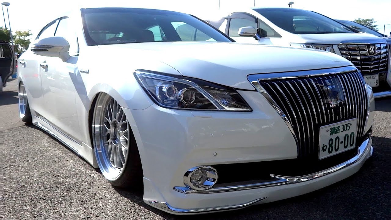 TOYOTA CROWN MAJESTA S210 custom car トヨタ クラウン マジェスタ S210 カスタムカー - YouTube