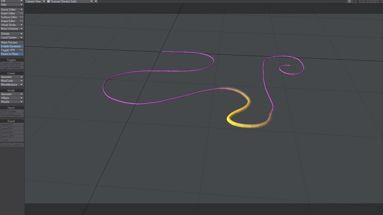 LightWave test - Inertia Trailer - YouTube