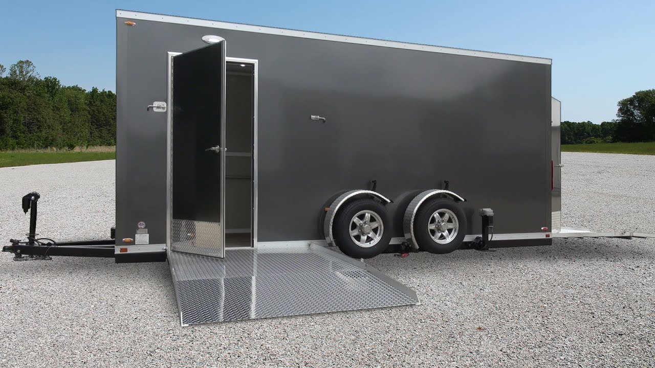 Double ADA Restroom Trailer | Oahu Series - YouTube
