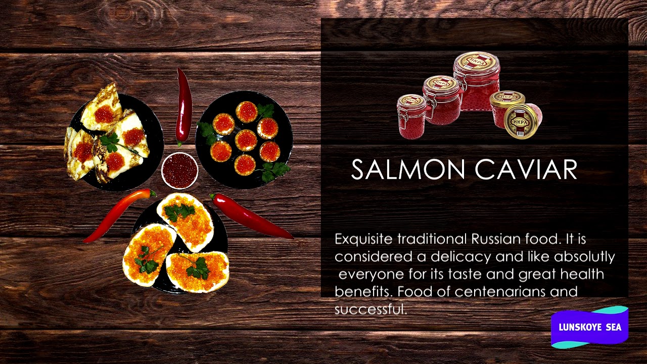 lunskoye sea food - YouTube